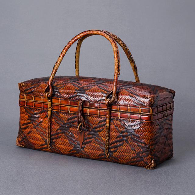 ハンドメイド 竹 籠 工芸品 手編み かごバッグ バンブーバスケット 籠