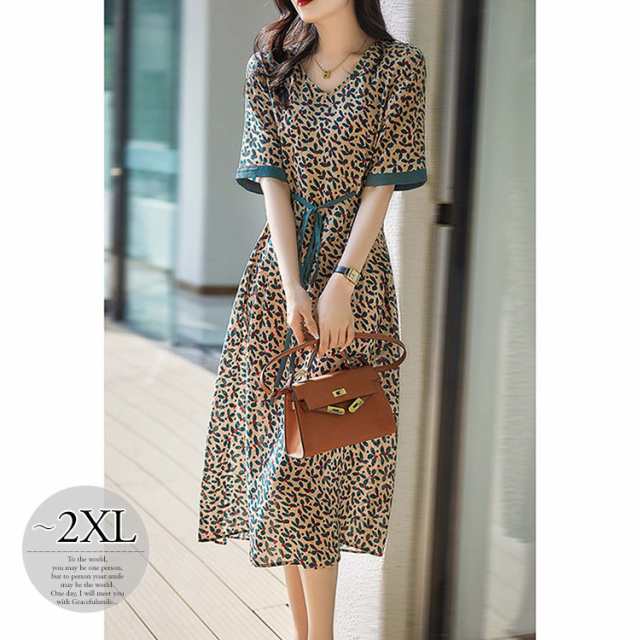 ワンピース 半袖 袖あり きれいめ 春 夏 レディース 大きいサイズ 30代 40代 50代 60代 ファッション おしゃれ 上品 お呼ばれ オフィス 通勤 女子会 お出かけ デート 食事会 [cts