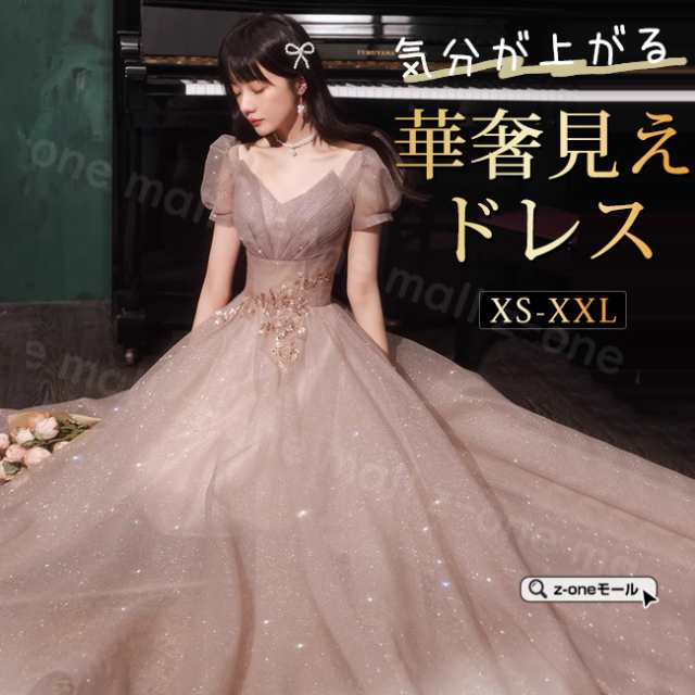 ドレス レディース 夏新作 送料無料 ウエディングドレス パーティー ロング丈 エレガント 大人 上品 花柄 レース 体型カバー お姫様 着痩せ 脚長効果 発表会 成人式 結婚式 披露宴 二次会 ピアノ 40代 30代 20代 七夕プレゼント