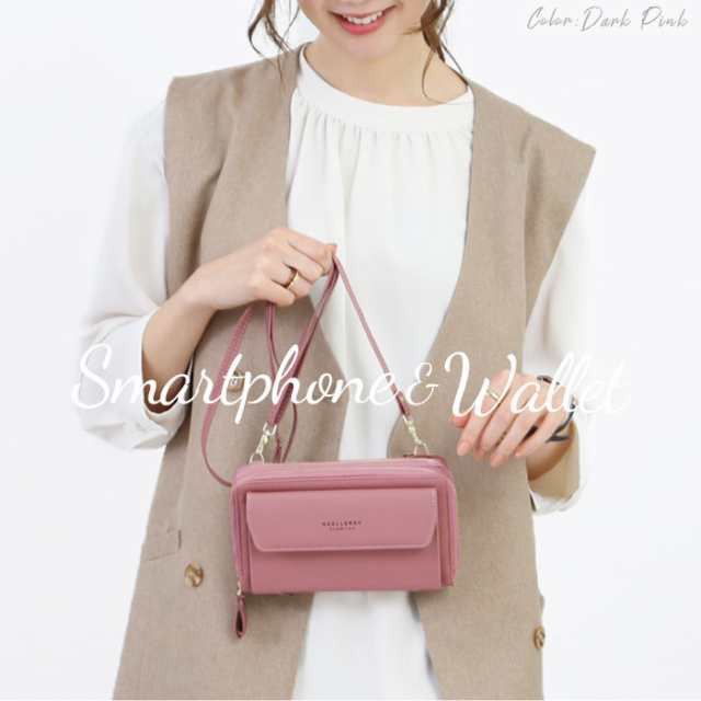 お財布ショルダー レディース 通販 スマホポーチ お財布ショルダーバッグ スマホショルダーバッグ スマホショルダーポーチ スマホショル