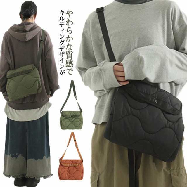 キルティング ショルダーバック バック トートバッグ 撥水 肩掛け 軽い 大きめ キルティンクショルダーバッグ 斜めがけ 軽量 ショルダーバック レディース アウトドア 大容量 春 夏 秋
