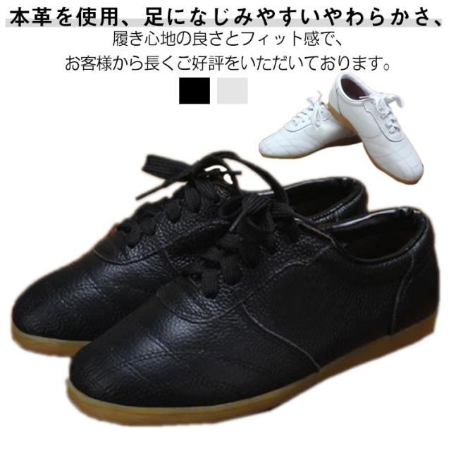 レディース 太極拳 太極拳 牛革 シューズ 武術 靴 ソフトレザー 本革 スニーカー カンフー テコンドー 気功 長拳 武術 太極拳 武術 カンフー用靴 太極拳シューズ 本革 ウェア メンズ 表演 スポーツ 靴 男女兼用 ジュニア ホワイト