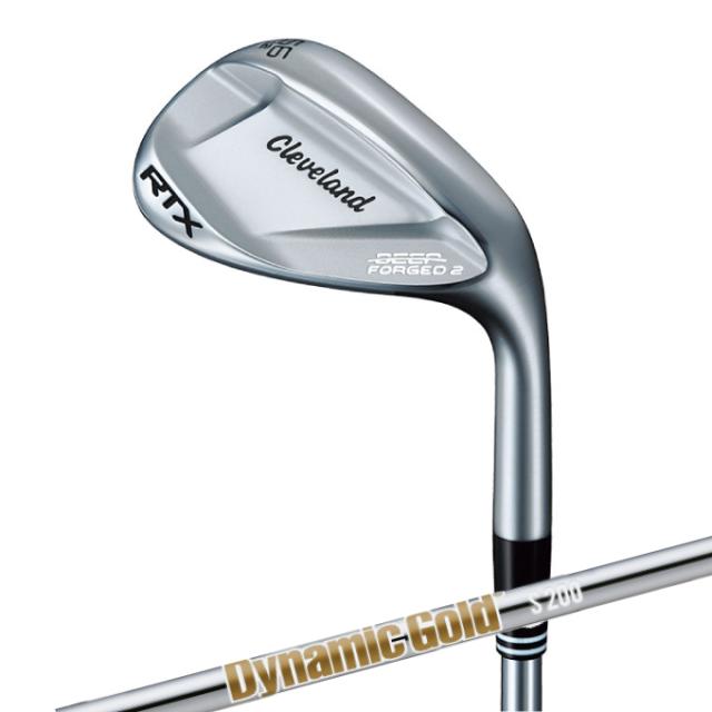 クリーブランド Cleveland ゴルフクラブ ウェッジ メンズ RTX ディープフォージド2 ダイナミックゴールドシャフト RTX DEEP FORGED2 WG DG