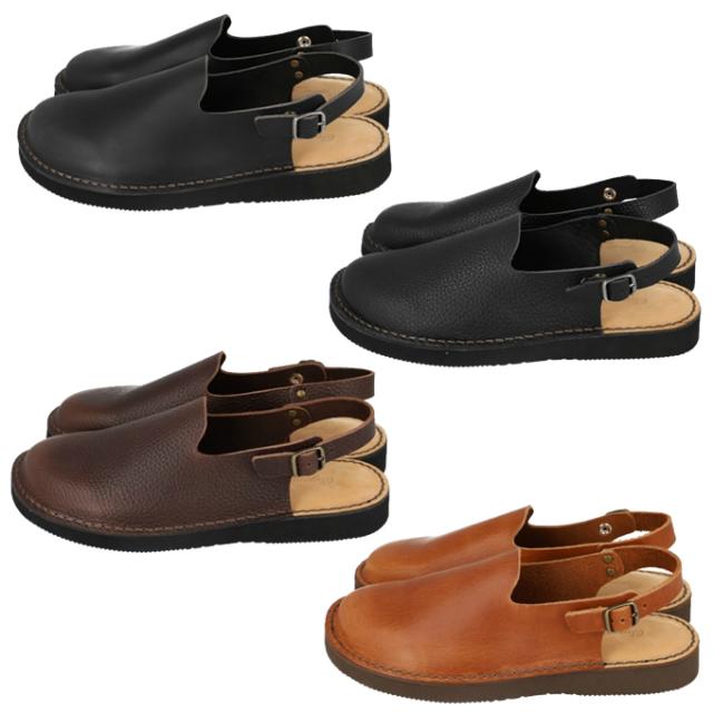 ストラップサンダル メンズ レディース レザー 日本製 オーガニックハンドルーム MEISSEN OH007 (Organic handloom) 【ご自宅配送限定】‥