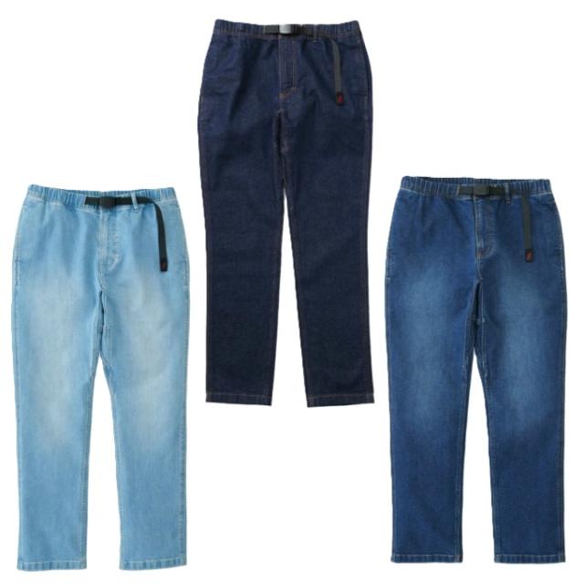 グラミチ Gramicci ロングパンツ メンズ ストレッチデニムNN パンツクロップド GMP5-SJP05