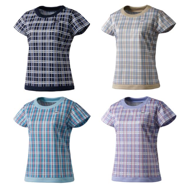 プリンス PRINCE テニスウェア レディース ゲームシャツ 吸水速乾 UPF50 ドライニット素材 WS4070