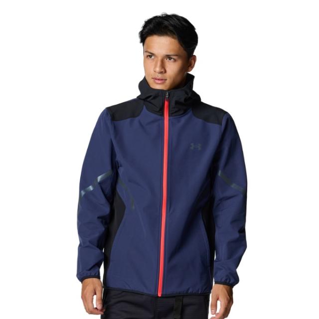 アンダーアーマー ウインドブレーカー ジャケット メンズ UA BRUSHED WOVEN REFLECT JACKET 6007741-403 UNDER ARMOUR