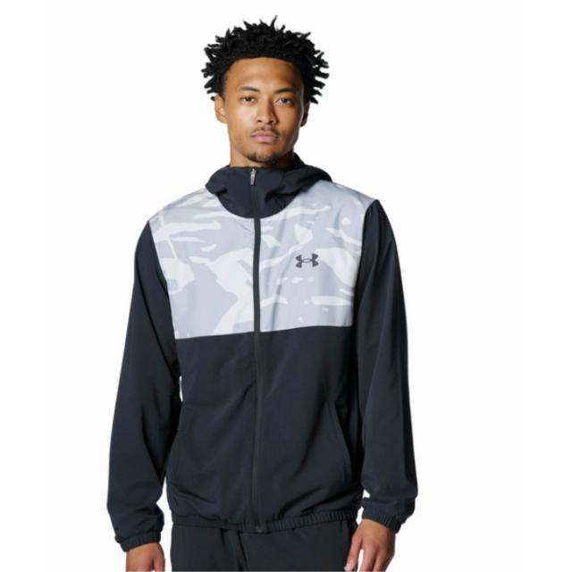 アンダーアーマー 野球 ウインドブレーカージャケット メンズ UA WOVEN FULL-ZIP HOODED JACKET 6007975-035 UNDER ARMOUR