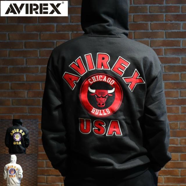 AVIREX×NBA アヴィレックス フーディー HOODIE 7835131003 【ご自宅配送限定】‥