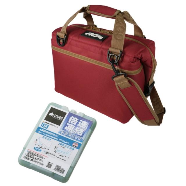 エーオークーラー AO Coolers AOクーラーキャンバス 11L+倍速凍結 氷点下パックM AO12CDTN+81660642