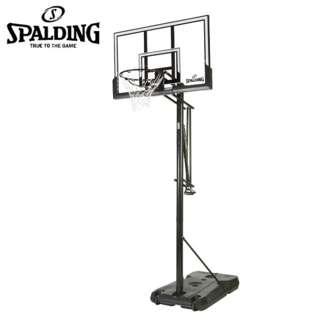 スポルディング SPALDING バスケットゴール 屋外 52インチ シルバーTFポータブル 6A1042CN 【メーカー直送】【代引不可】