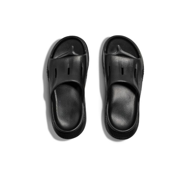 ホカ HOKA オラ リカバリー スライド 3 厚底 メンズ レディース 1135061 BBLC リカバリーサンダル シャワーサンダル 黒 ブラック