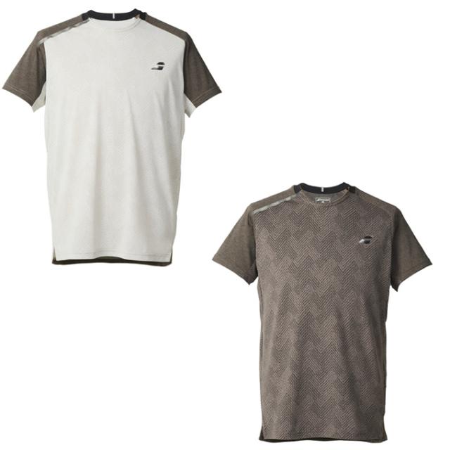 バボラ(Babolat) テニスウェア バドミントンウェア Tシャツ 半袖 メンズ VS ショートスリーブシャツ BUG5350 【国内正規品】