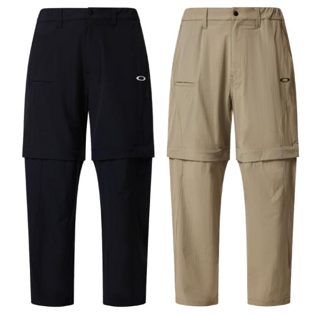 オークリー(OAKLEY) ゴルフウェア ロングパンツ メンズ DETACHABLE WIDE STRAIGHT ディタッチャブルワイドストレート FOA408148 【国内正規品】【2025年秋冬モデル】