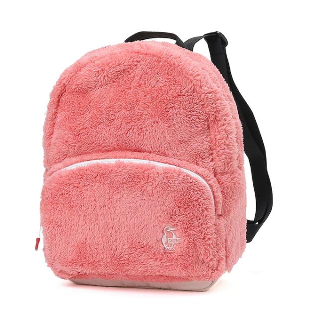 チャムス CHUMS バックパック メンズ レディース ジュニア エルモフリースデイパック Elmo Fleece Day Pack CH60-3829 Pink/White
