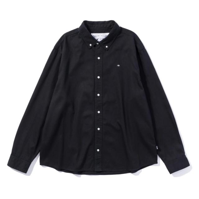 ポーラー POLER 半袖シャツ メンズ BLAKE L/S BUTTON-DOWN SHIRT 243MCV0045-BLK