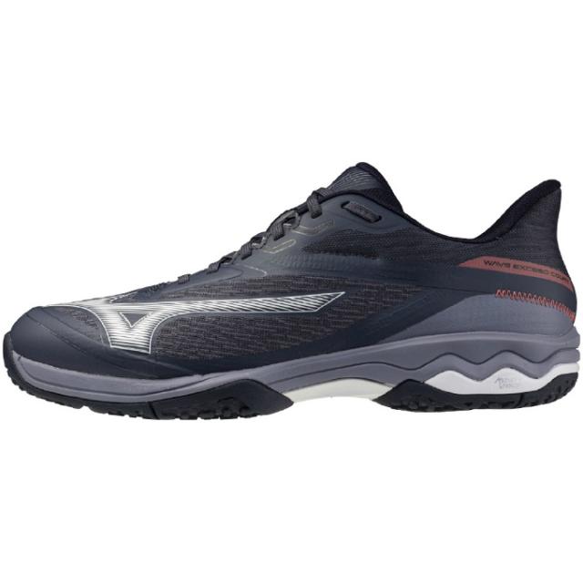 ミズノ MIZUNO テニスシューズ オムニ クレー メンズ レディース ウエーブエクシードCOURT WIDE OC 61GB251805