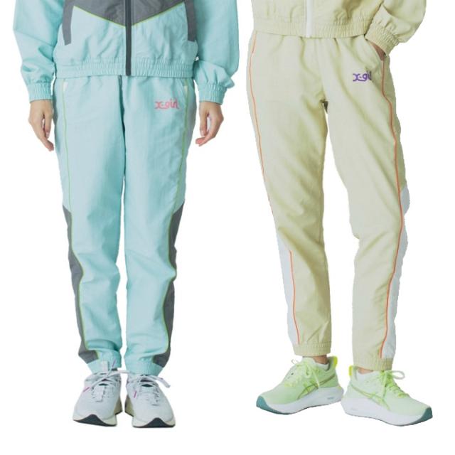エックスガール X-girl ウインドブレーカー パンツ レディース ワッシャーナイロンWBKパンツ 155251031001
