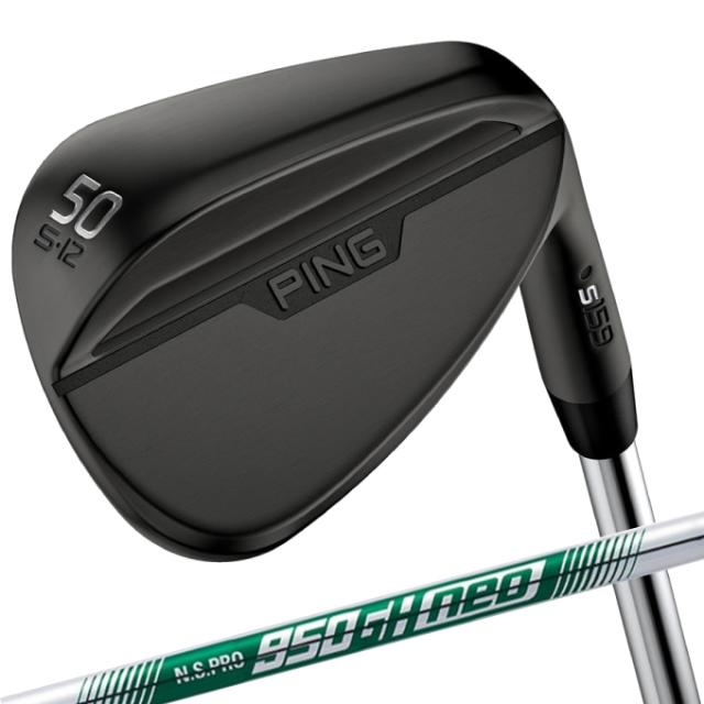 ピン PING ゴルフクラブ ウェッジ メンズ S159 ミッドナイト QPQ仕上げ シャフト N.S.PRO 950GH neo S159 WG MIDNIGHT