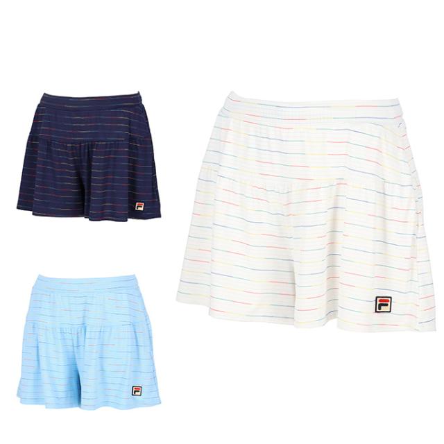 フィラ FILA テニスウェア バドミントンウェア スコート レディース キュロットパンツ VL2803