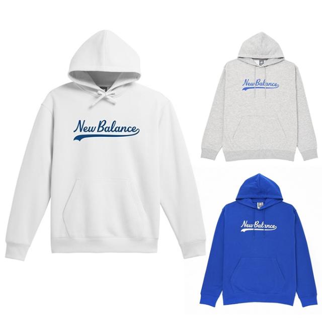 ニューバランス 野球 スウェットパーカー メンズ レガシースクリプトフーディースウェット MT43951 new balance