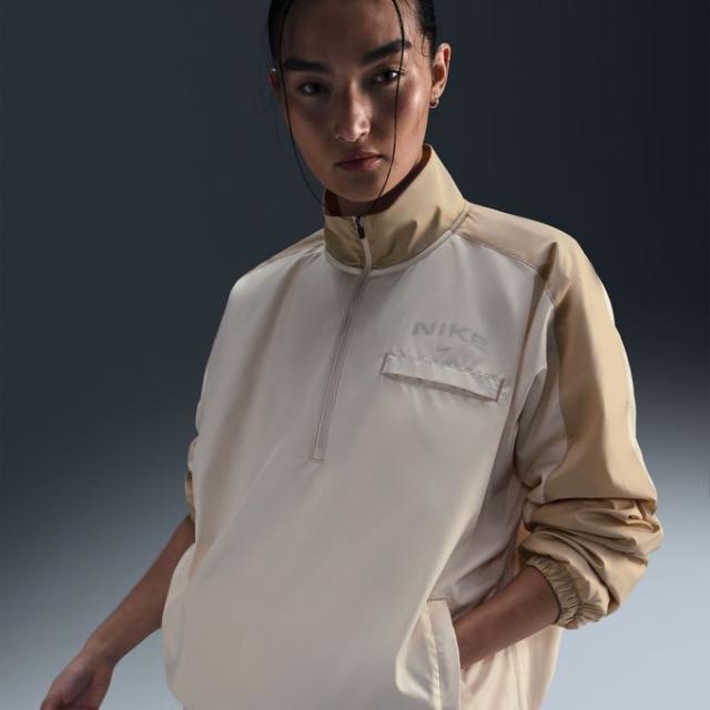 ナイキ ウインドブレーカー ジャケット レディース FR DF HZ ウーブンスタンドJK ランニングジャケット HQ3238-110 NIKE