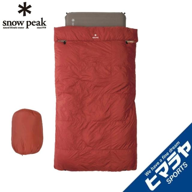 スノーピーク 封筒型シュラフ シュラフ 封筒型 グランドオフトン シングル1000 BD-050 アウトドア キャンプ 寝袋 布団  peak 防災 グッズ