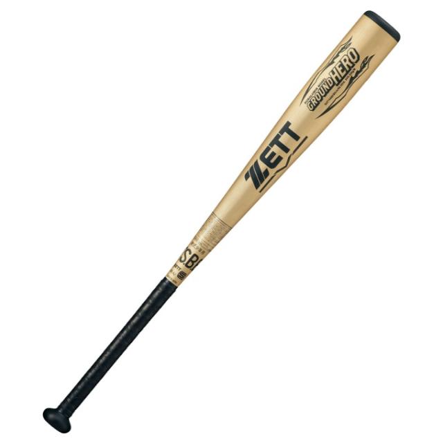 ゼット ZETT 野球 少年軟式バット 少年軟式金属製バット GROUND HERO BAT74480