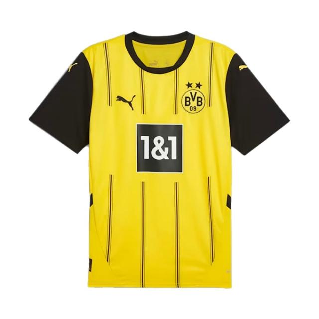 プーマ サッカーウェア レプリカシャツ メンズ ドルトムント 2024-25 ホーム レプリカ 半袖 ユニフォーム 774946-01 PUMA