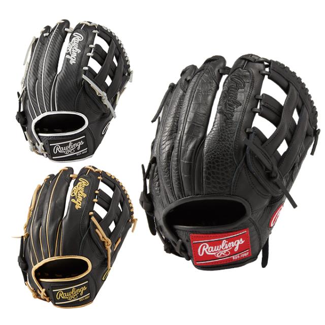 ローリングス Rawlings 野球 一般軟式グローブ オールラウンド メンズ HOH BK LABEL GR3HBLN65
