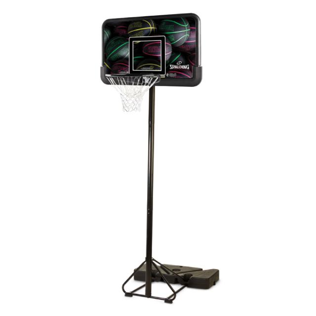 スポルディング SPALDING バスケットゴール 屋外 44インチ ストリートファントム テレスコーピング コンポジットポータブル 5B1086JP 【メーカー直送】