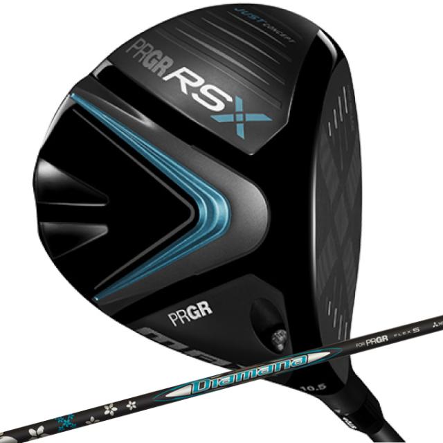 プロギア PRGR ゴルフクラブ ドライバー メンズ RS Xシリーズ RS MAX ドライバー Diamana FOR PRGR シャフト RSX MAX 2024 DR