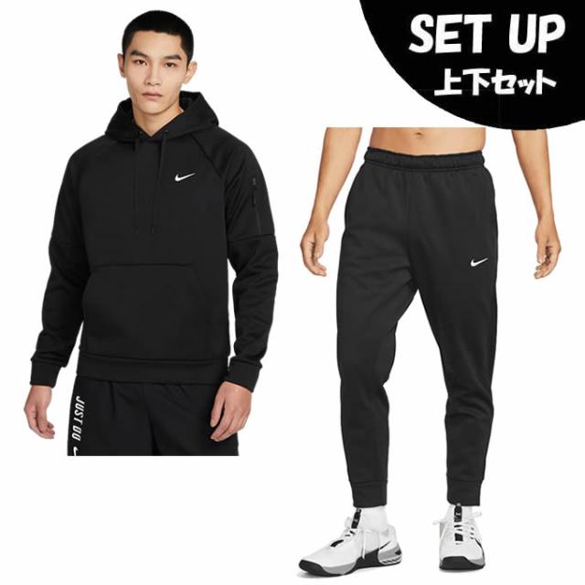 ナイキ スポーツウェア スウェット 上下セット メンズ TF ワンポイントフードスウェット+TF テーパードパンツ DQ4835-010+DQ5406-010 NIKE