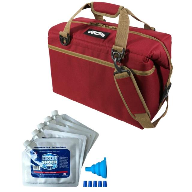 エーオークーラー AO Coolers AOクーラーキャンバス 22L+クーラーショック S 5個セット AO24CDTN+7CSSSET