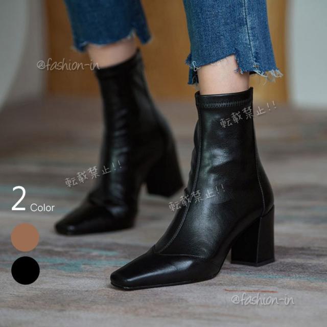 ショートブーツ レディース シューズ 秋冬 ブーツ 合革 靴 履きやすい 美脚 30代 40代 韓国風 可愛い おしゃれ 30代 40代 履きやすい