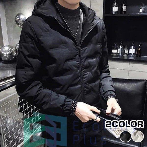 ダウンコート 中綿コート メンズ ダウンジャケット アウター 防風フード カジュアル シンプル アウトドア 防寒保温 大きいサイズ