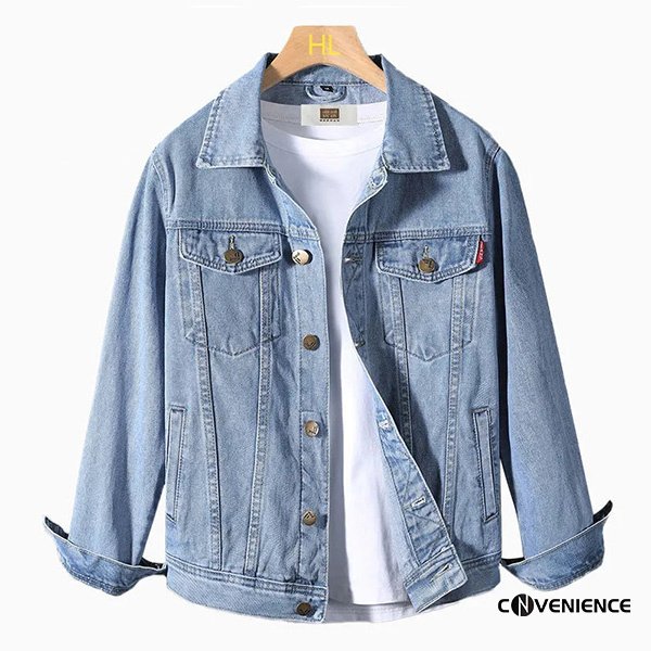 メンズ デニムジャケット Gジャン デニム 長袖 ジージャン ジャケット ショート丈 秋物 秋服 ウォッシュ加工 大きいサイズ レトロ カジュアル ゆったり お兄系