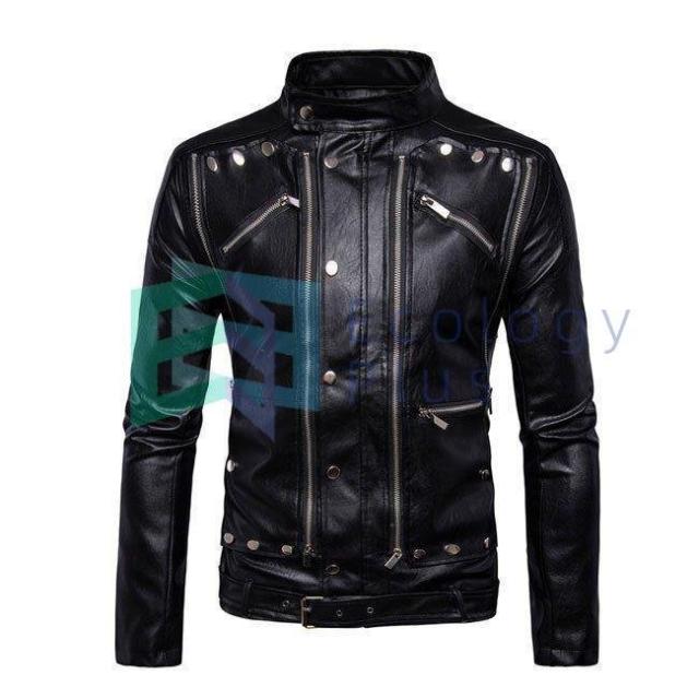 秋冬 ライダースジャケット メンズ シングル レザージャケット 大きいサイズ カッコイイ アウター メンズ シングル ライダース ジャケット メンズ用 ブラック