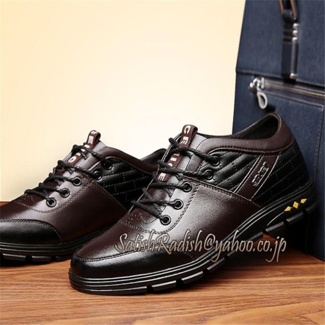 ウォーキングシューズ メンズ シークレットシューズ 6cmアップ スニーカー インソール 紳士靴 イージー ローファー 通勤?カジュアル 春 秋 冬