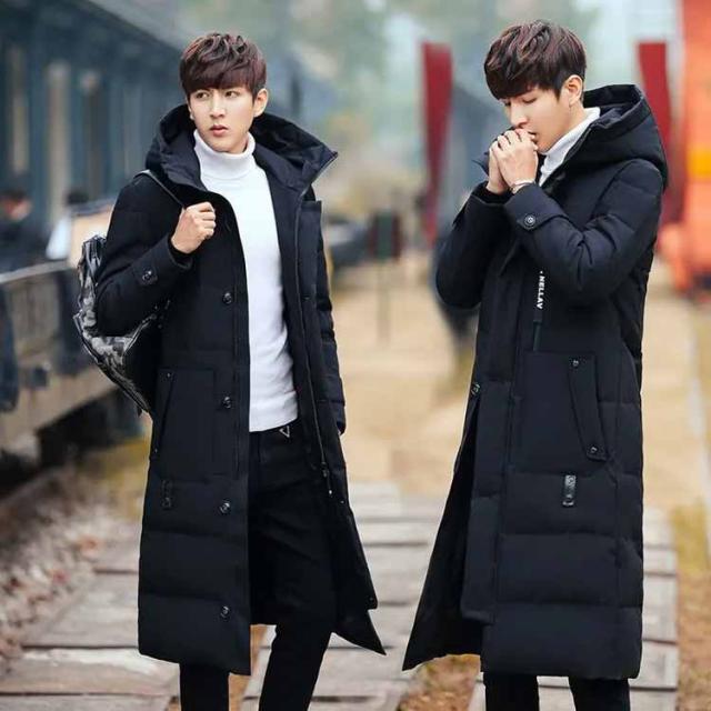 大きいサイズ ダウンコート 羽毛 ロング メンズ リアルダウン ダウン