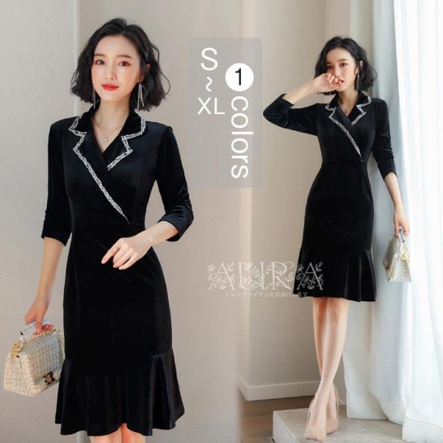 ワンピース レディース きれいめ 40代 秋冬 ワンピース 膝丈 長袖 ワンピース 春  マキシワンピース チュニック 韓国風 おしゃれ 着痩せ 新品