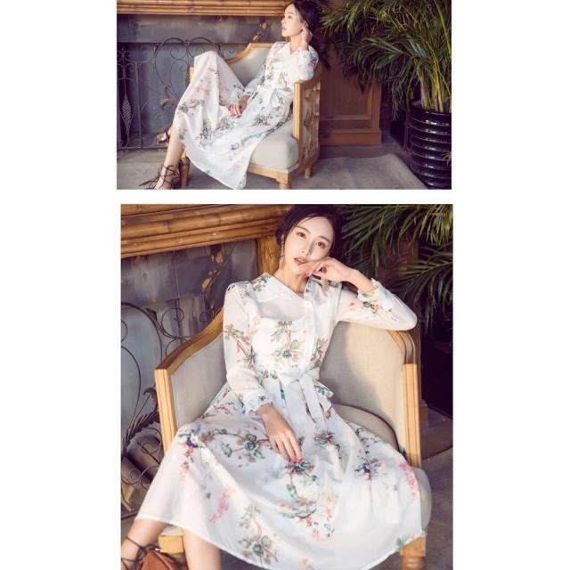 マキシワンピ リゾートワンピ ハイウエスト ロングドレス レディース