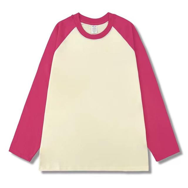 ラグラン ロンT 長袖 Tシャツ レディース メンズ クルーネック ラウンドネック カジュアル 配色 ゆったり オーバーサイズの通販はau PAY マーケット - aimerfleur ...