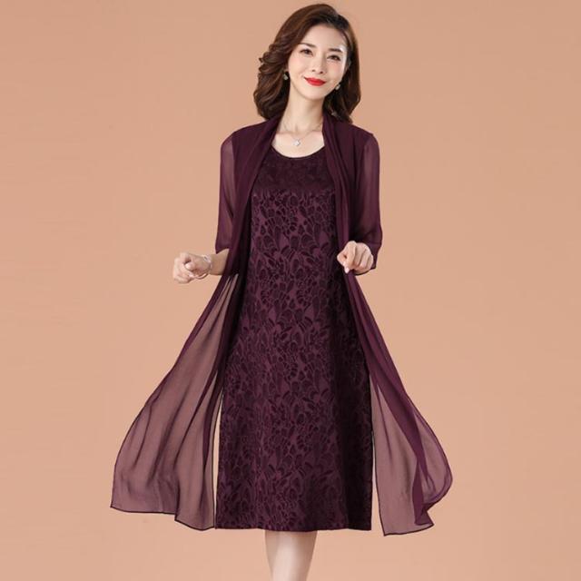 50代 親族 結婚式 ドレス 洋装 母親 夏 ミセス シルク フォーマル