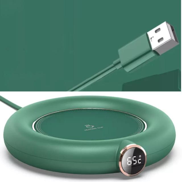 USB カップウォーマー 卓上 保温コースター USB給電式 カップ保温器 ドリンクウォーマー 3段階温度調節 コンパクト 便利 温かい 水 お茶 の通販はau PAY マーケット ...