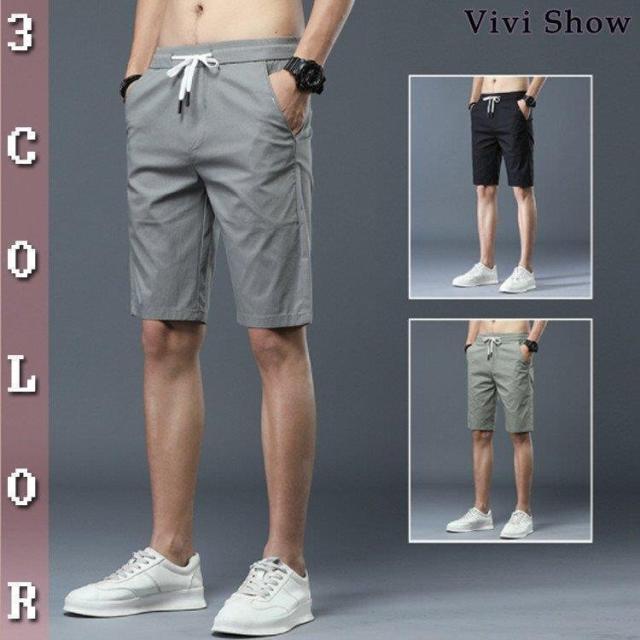 ハーフパンツ メンズ 接触冷感 ショートパンツ ステテコ ガウチョ ワイドパンツ クロップドパンツ 7分丈 無地 部屋着 ステイホーム おうち時間