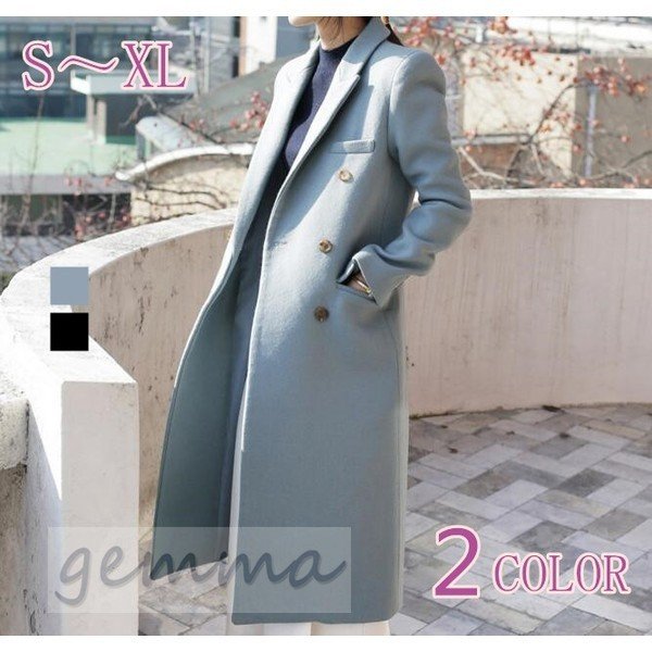 チェスターコート レディース ダッフルコート ロング丈 大きいサイズ 秋冬アウター エレガント ダブルボタン オシャレ 通勤 秋冬新作