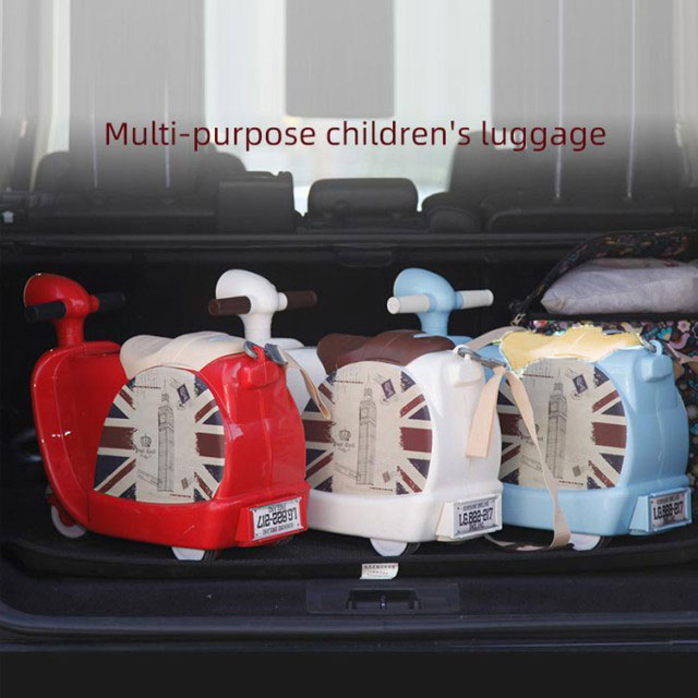 子供用スーツケース乗れる キッズキャリーケース 耐荷重90kg トランク