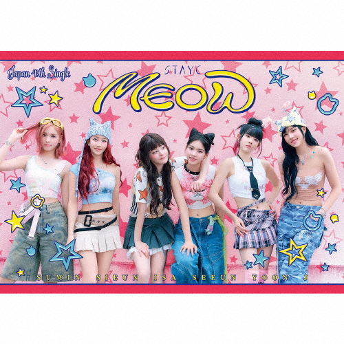 [枚数限定][限定盤]MEOW/Cheeky Ice Thang(Japanese Ver.)(初回限定盤)/STAYC[CD+DVD]【返品 ...