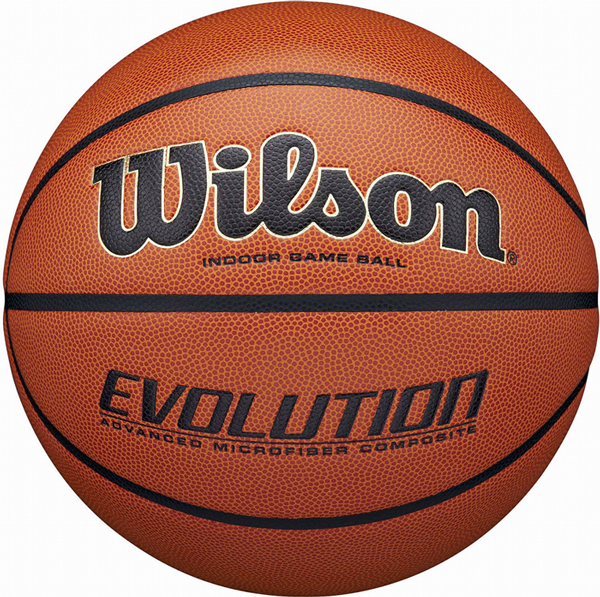 Wilson（ウィルソン） WIL-WTB0576 EVOLUTION ゲームボール(人工皮革)　5号球（オレンジ/ブラック）[WILWTB0576] 返品種別A